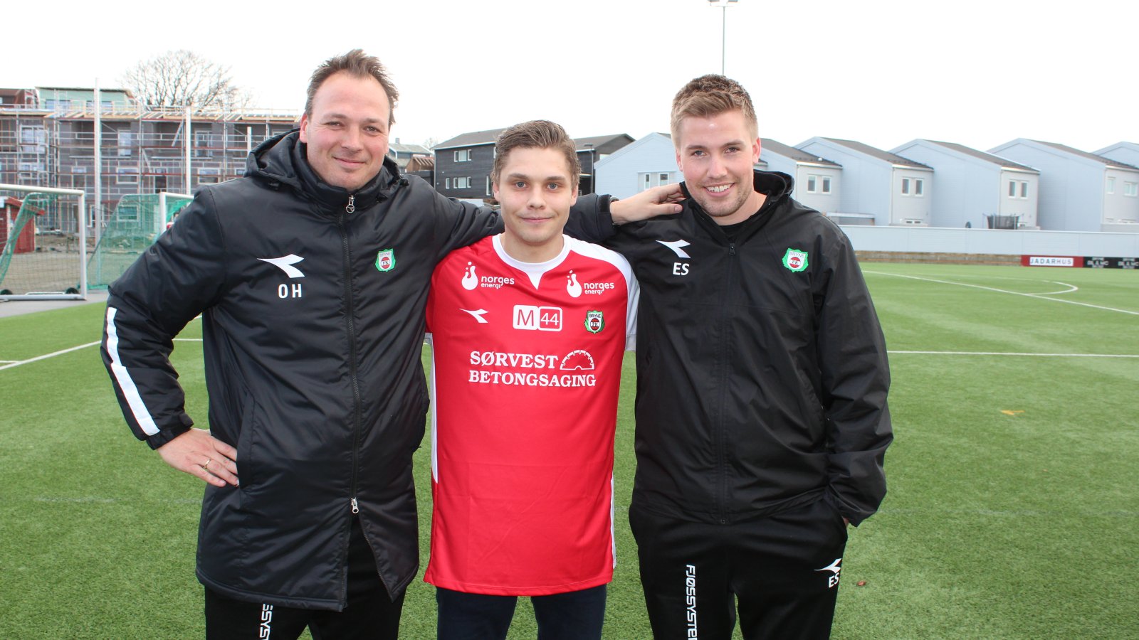 Kristian Magnusson er klar for Bryne FK / Bryne FK