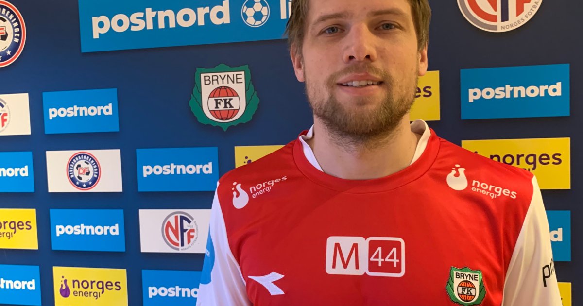 Marius Andersen har signert / Bryne FK
